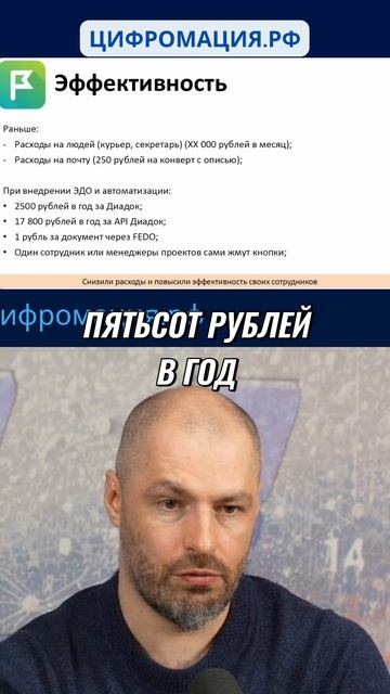DiaDoc (Контур Диадок): экономия или новые расходы на ЭДО? #цифромация #сезонконтентаRUTUBE  #эдо