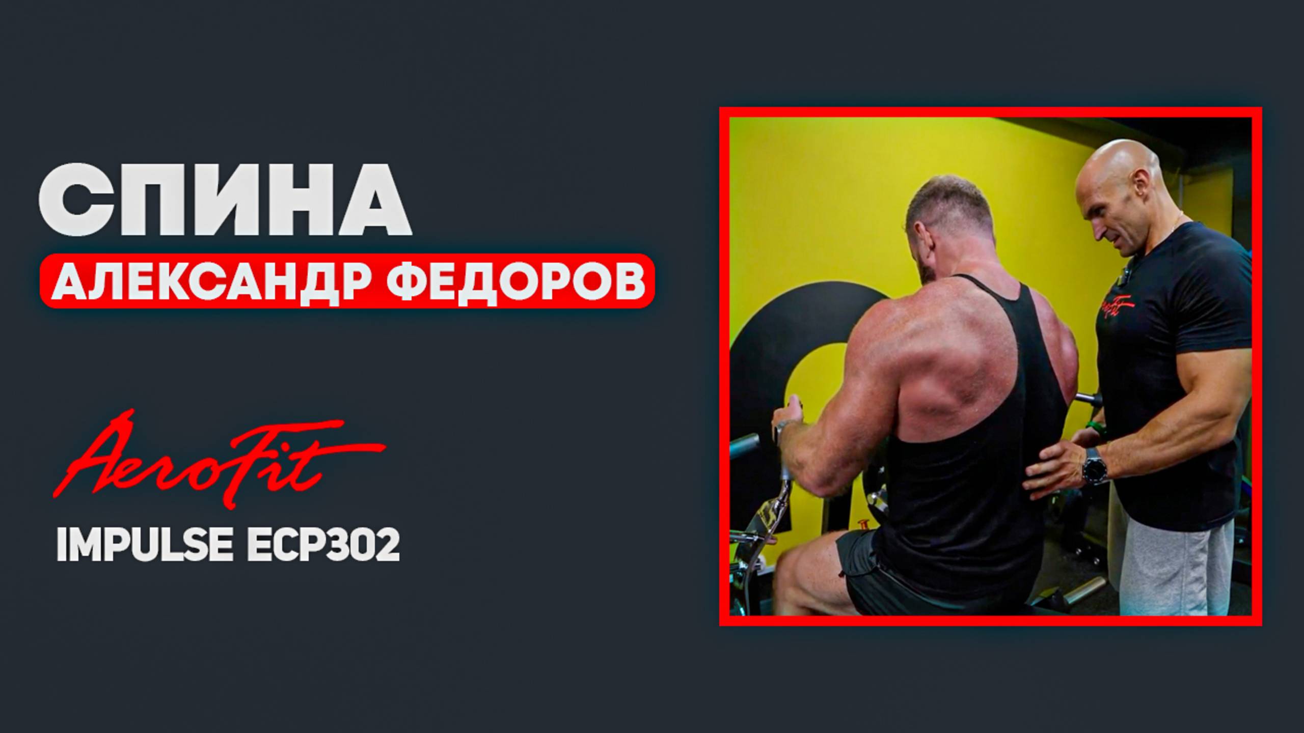 Гребная Тяга с Александром Федоровым Impulse ECP302