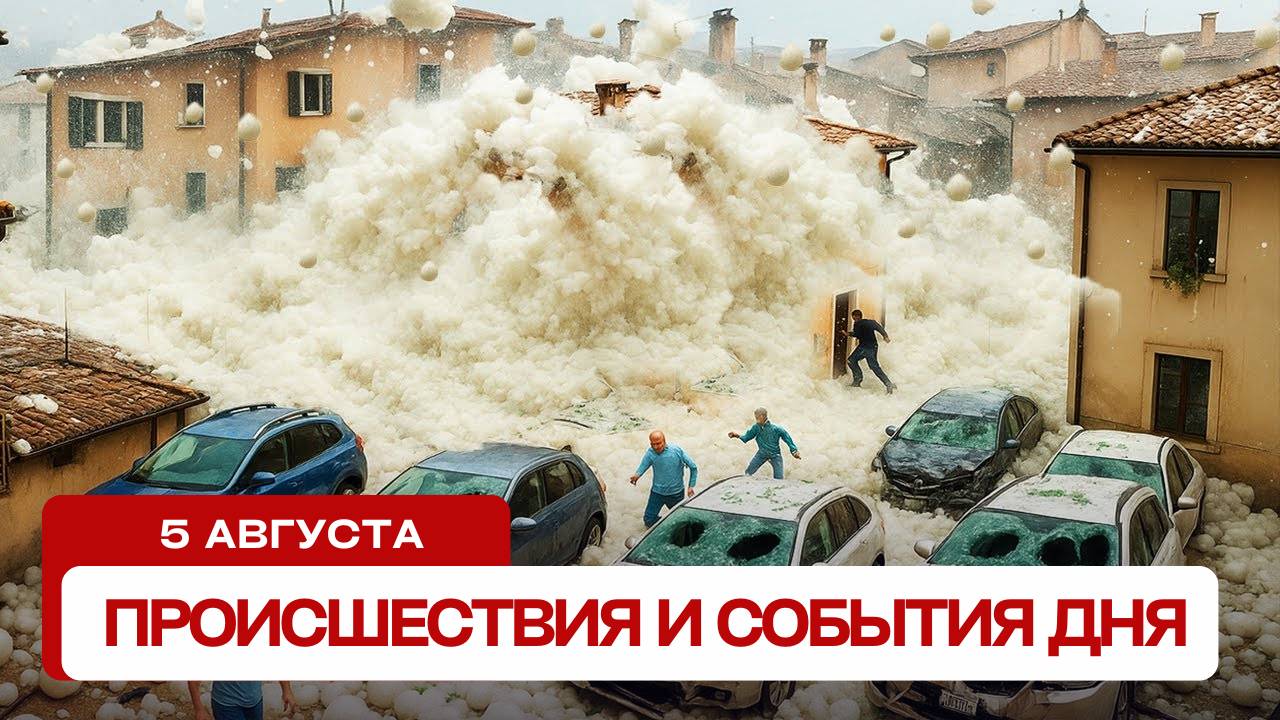 Катаклизмы сегодня 05.08.2025: новости сегодня, ЧП, события дня!