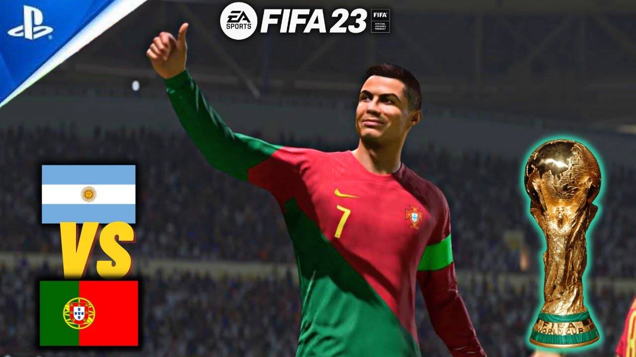 Футбол. Португалия против Аргентины. Fifa 23. Ps4