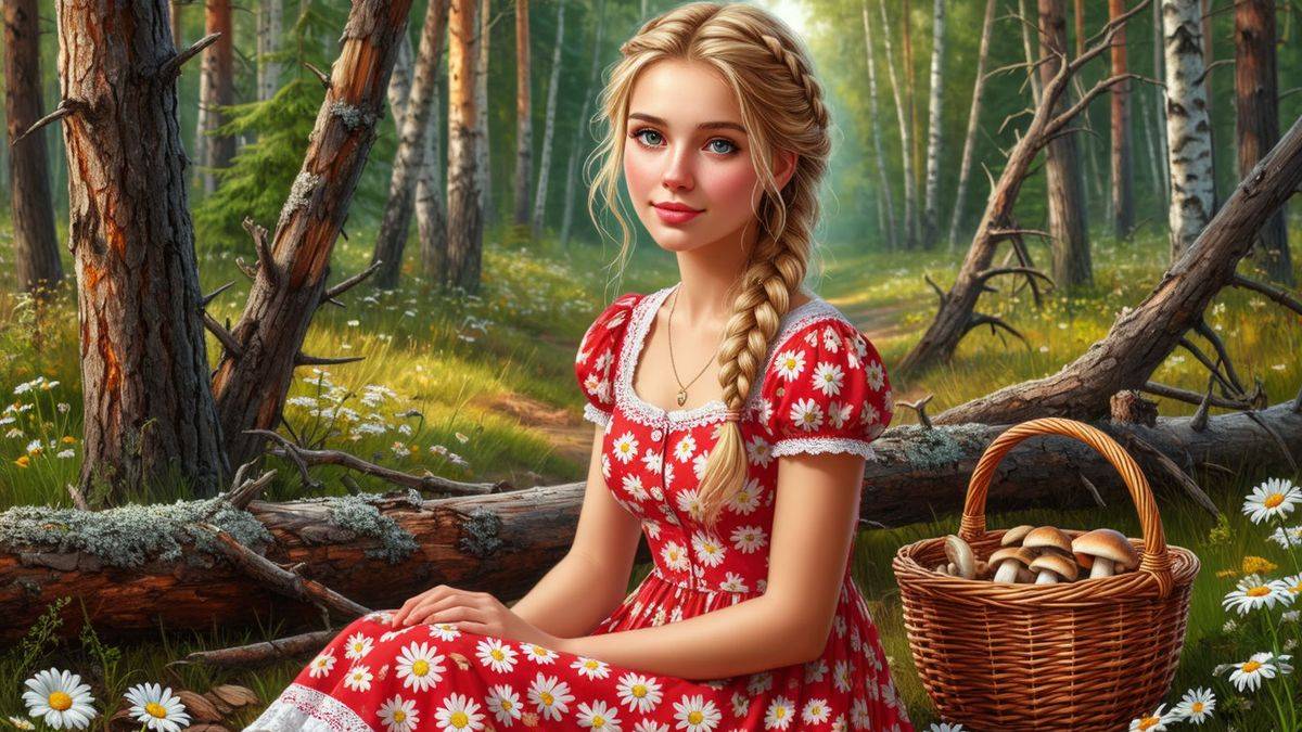 "Ой, грибы, грибочки". Л.Зыкина