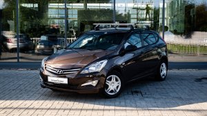 HYUNDAI SOLARIS КОРИЧНЕВЫЙ