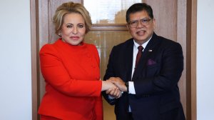 Валентина Матвиенко провела встречу с Джохари Абдулом