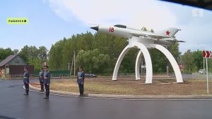 Рыбинск на день города получил в подарок Истребитель "Миг-21"