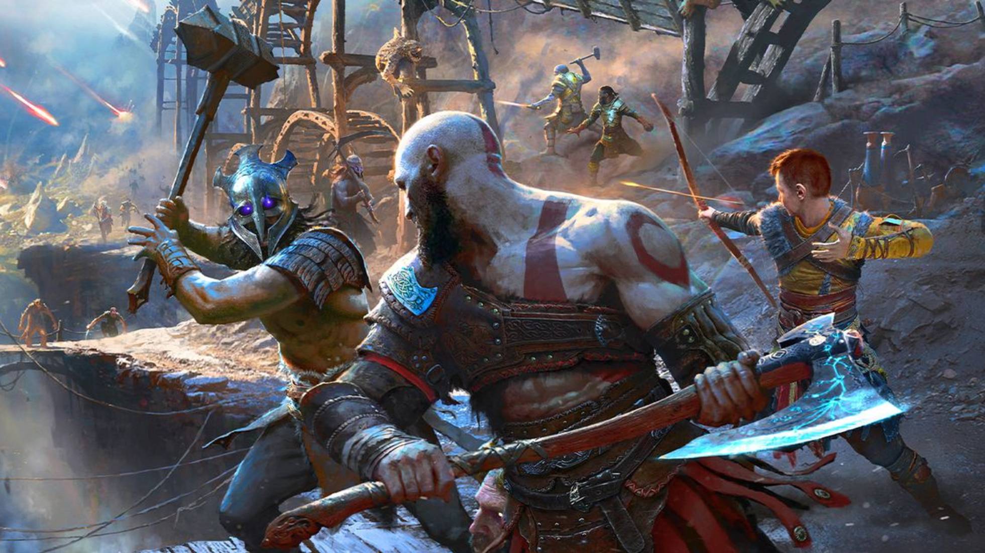 God of War Ragnarök  Охотница