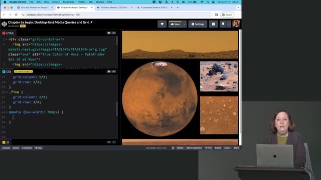 12. Медиа-запросы для макетов CSS Grid