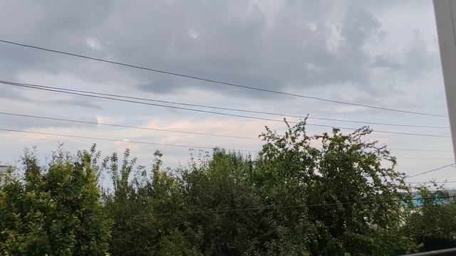 Дождливый день в деревне