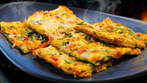Из одного кабачка приготовила ПИЦЦУ. Вкуснее чем в ресторане.