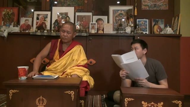 Геше Дакпа Джампа. Лоджонг – тренировка ума. Лекция №2 (04.04.2018)