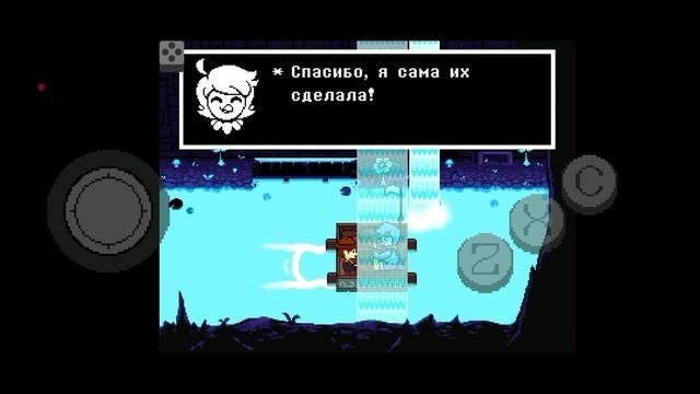 СИНЯЯ ПТИЧКА И ПЛАВАНИЕ НА ВОДОПАДЕ |Undertale Yellow|Геноцид|Прохождение #4