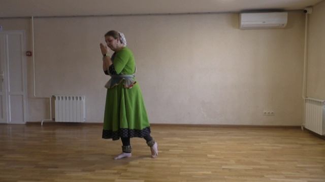 Ганеш Вандана | Стиль Катхак | МАРИЯ ОРЛОВА | Экзамен на 1-й год | Школа ЧАККАР | Центр ТАРАНГ