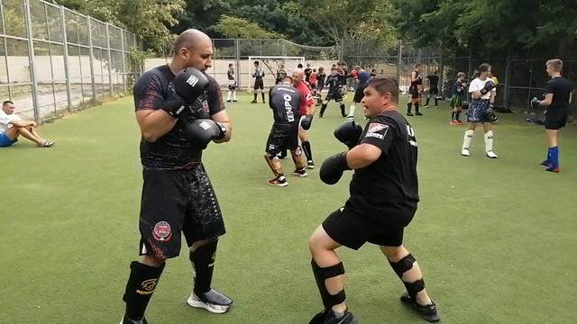 Дальняя дистанция + ноги. Кэмпо ММА кикбоксинг