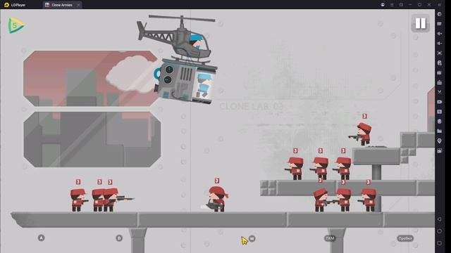 Ужасно-сложный 15-й уровень в Clone Armies!
