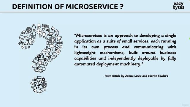 5. Definition of Microservices