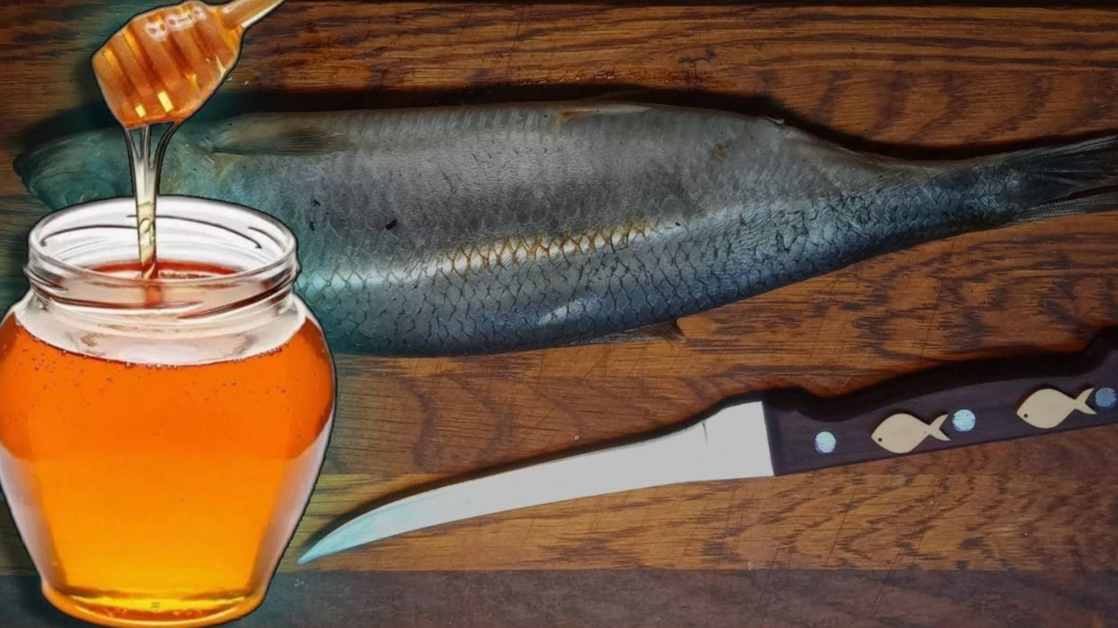 Не думал что будет так вкусно. Я просто добавил мёд в селедку. Рецепт селедки. Маринованная селедка
