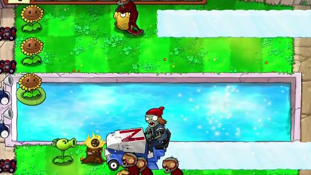 делаю все достижения в Plants vs. Zombies №1