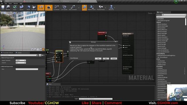 Water Splash _ Unreal Engine Niagara Tutorials _ UE4 Niagara Water Splash