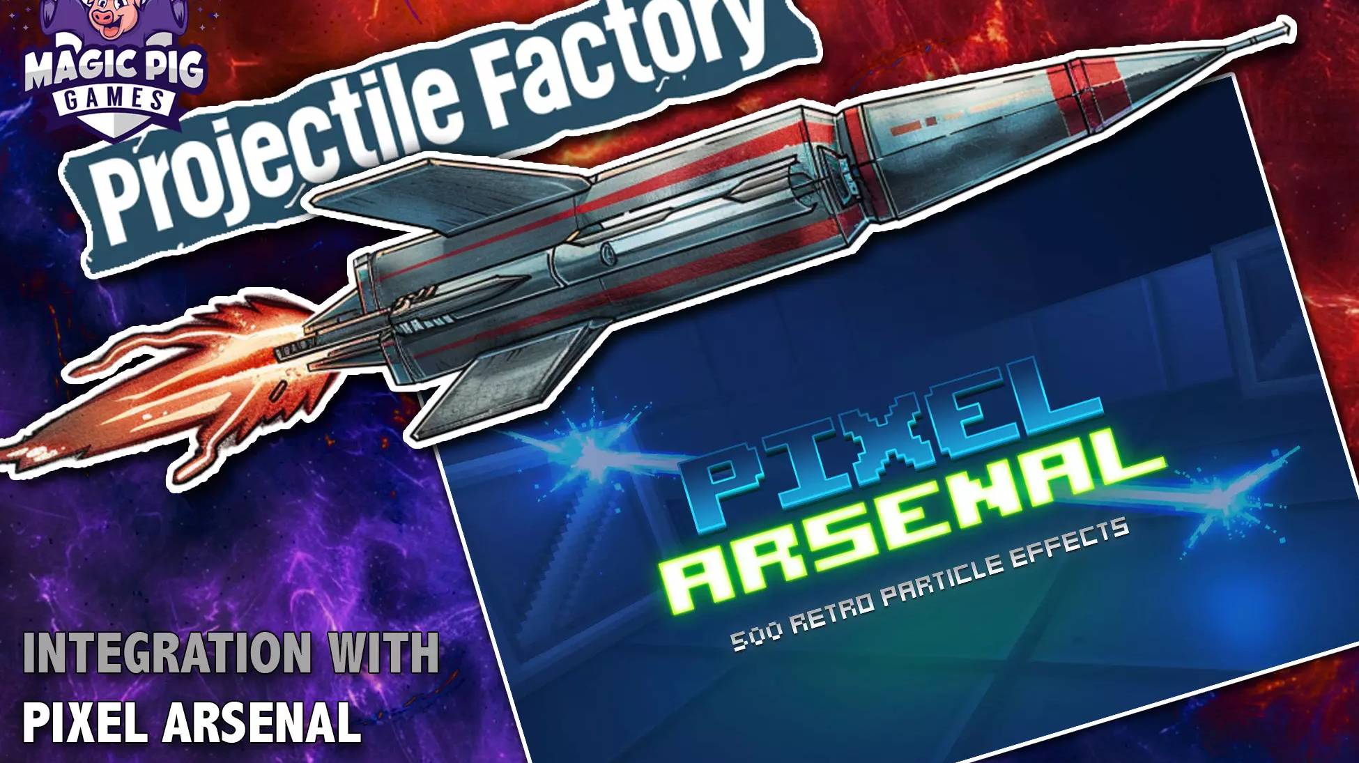 Asset Unity - Projectile Factory for Pixel Arsenal by Archanor VFX