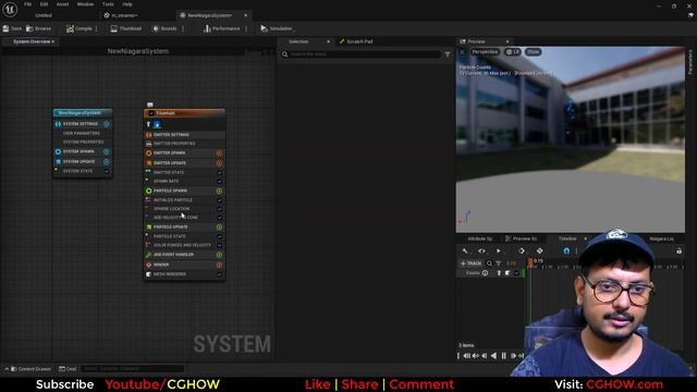 Streamer UI in UE5 Niagara Tutorial