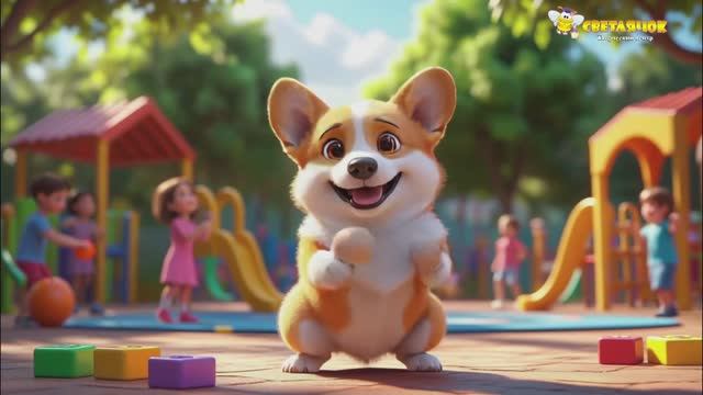 Я КОРГИ ОЗОРНОЙ (физкультминутка)