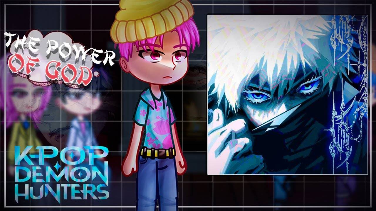 Реакция на Годжо как первый охотник на демонов / KPop Охотники на демонов / Гача реакция