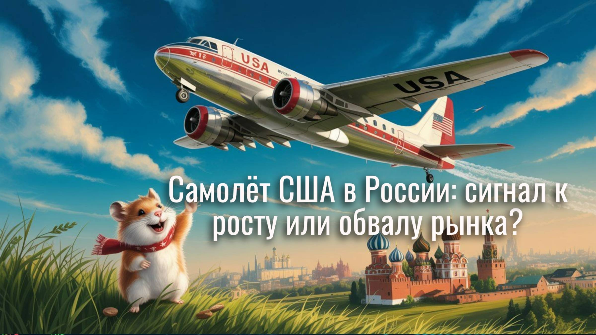 Американцы прилетели в Россию — что это значит для акций? | Обзор рынков 06.08.2025 |  Рубль падает