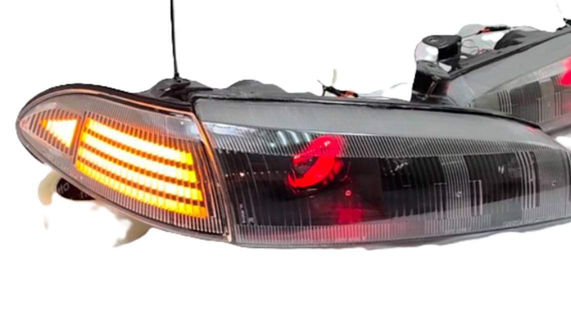 Toyota Sprinter Marino модернизация света фар. Тюнинг проект.