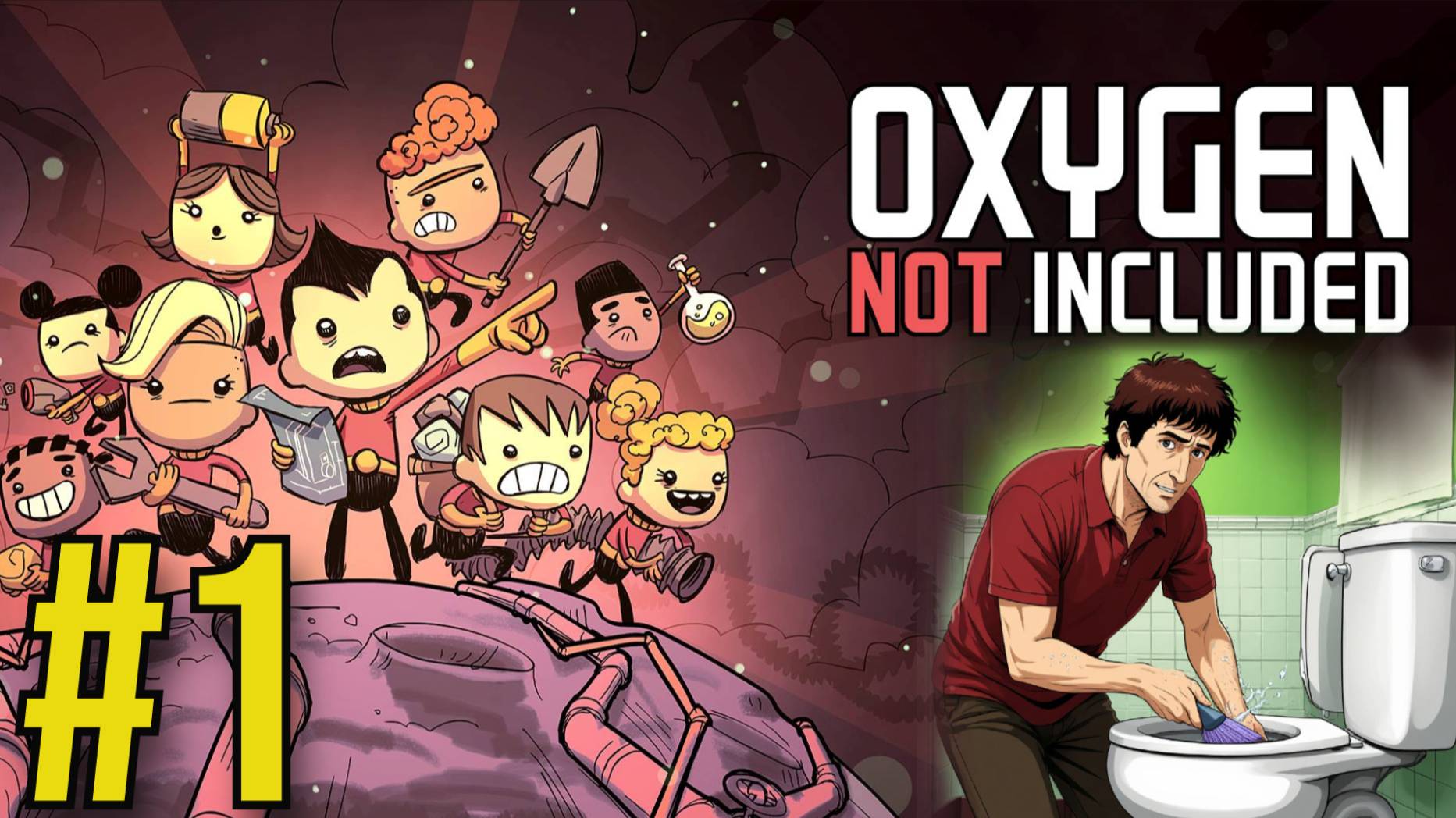 Oxygen Not Included (2025) Прохождение ч1 команда мечты
