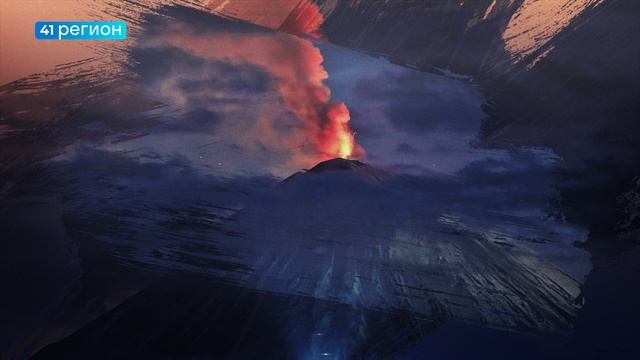 ФОНТАНИРОВАНИЕ ЛАВЫ НА ВУЛКАНЕ КЛЮЧЕВСКОМ • ФОТО ФАКТ