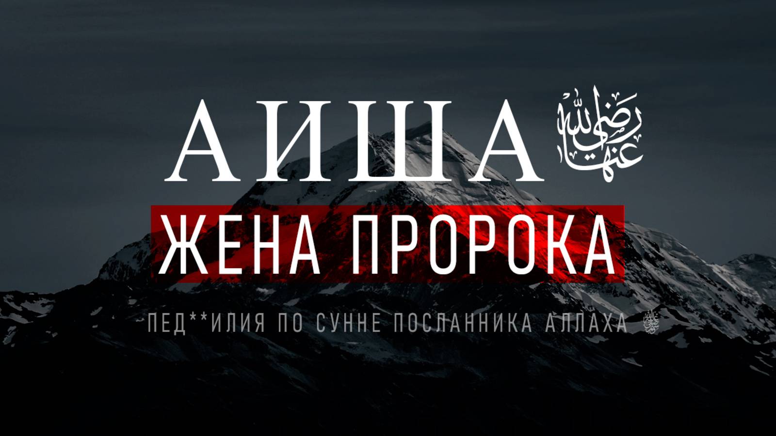 Шестилетняя Жена Пророка