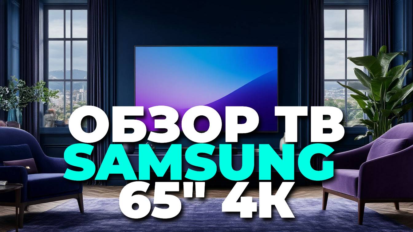 Samsung QE65S90DAUXRU — обзор топового 65" QD-OLED телевизора с невероятным качеством! 📺🔥