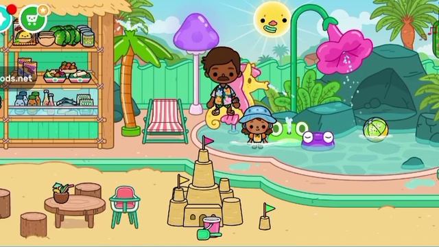 ТОКА БОКА🎀💝 РУБРИКА «КЛАССНЫЕ НАХОДКИ». БАССЕЙН🏖️