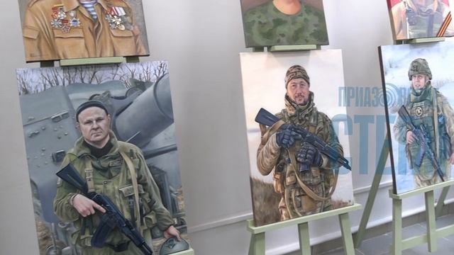 Картины, составляющие патриотическую выставку «Героям Кубани» обрели, постоянный дом в Ейске