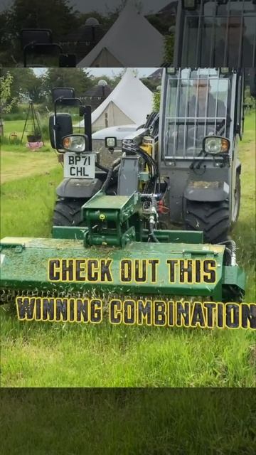 🔵 SSTP150 Косилка @OSMAMULCHERS для мини-погрузчиков 2,5-5тн, для телескопов WackerNeuson TH412