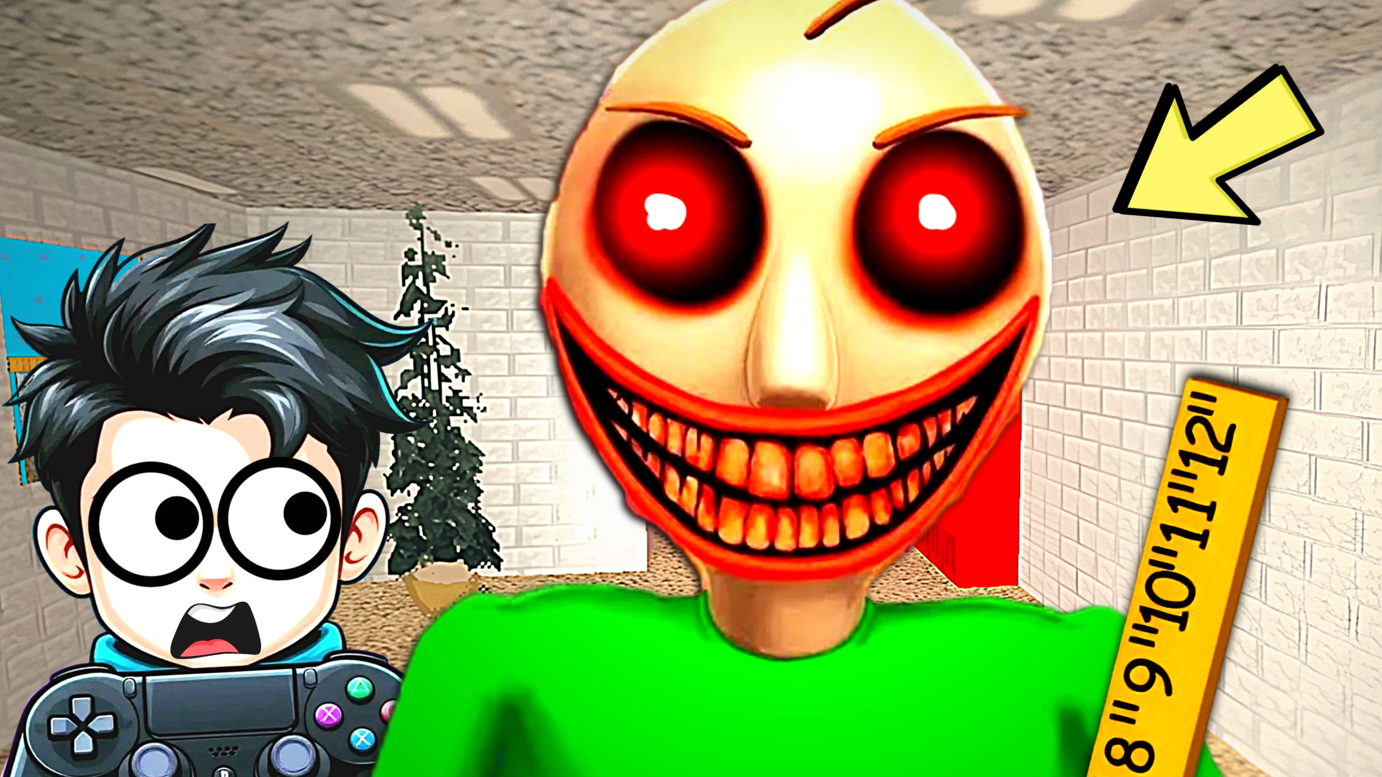 ЭТО САМЫЙ ЗЛОЙ УЧИТЕЛЬ ► Baldi's Basics Classic Remastered #1