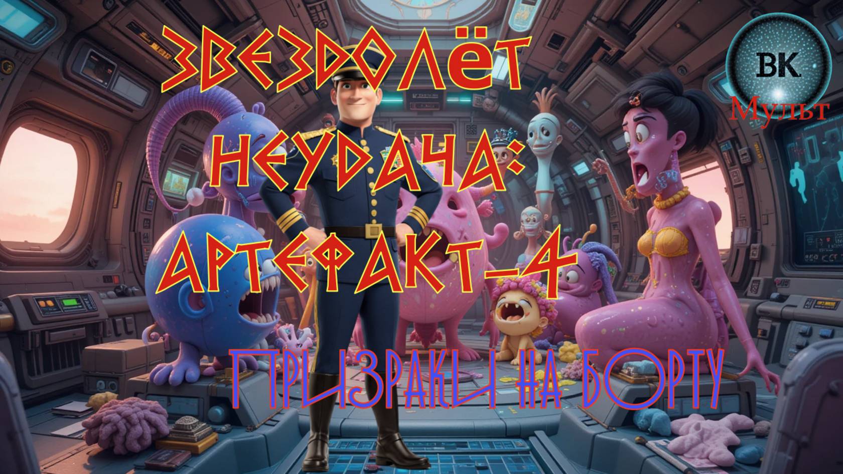 Звездолёт Неудача. Артефакт. Эпизод 4. Призраки на борту.