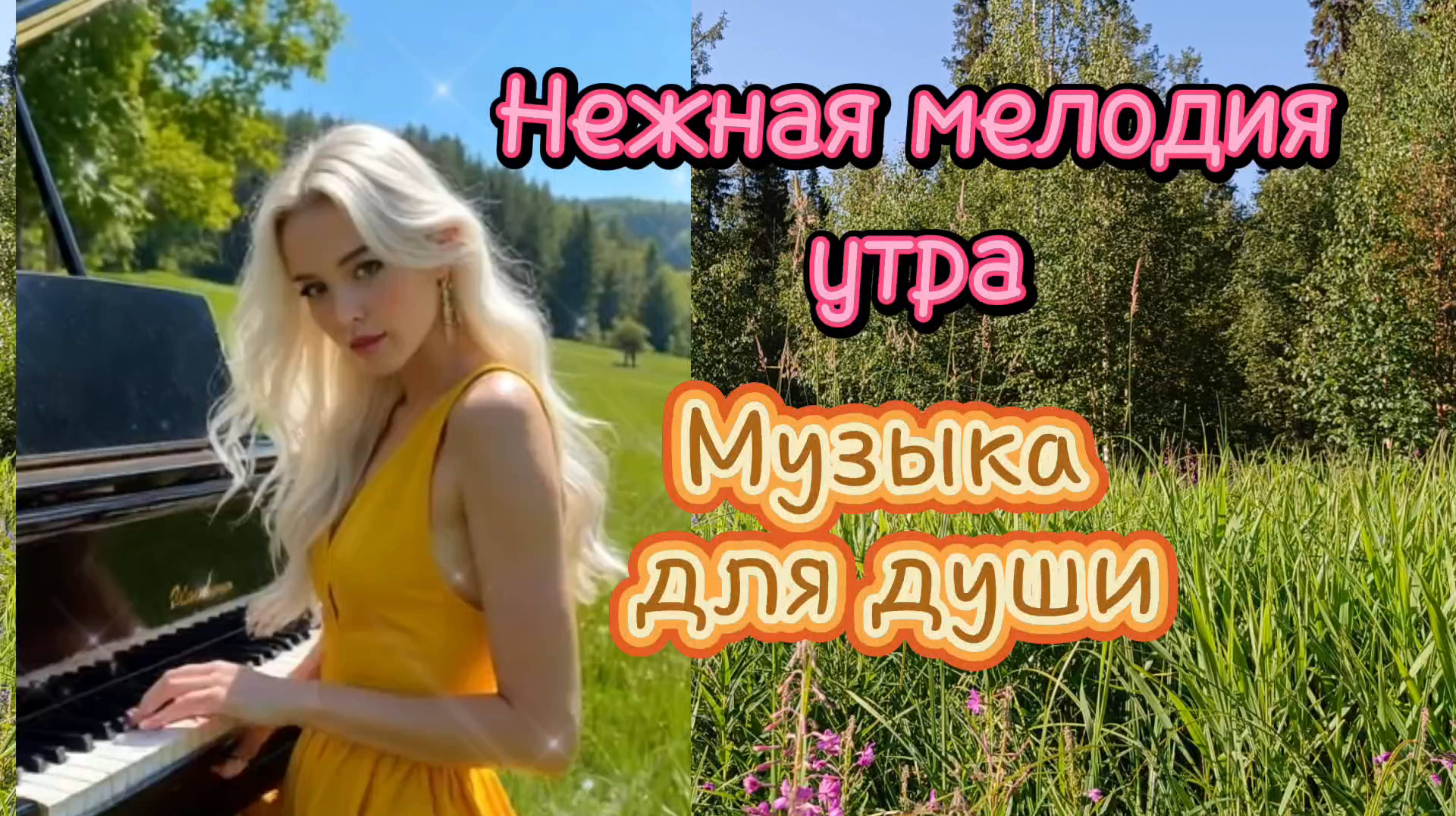 Музыка для души. Нежная мелодия утра.
