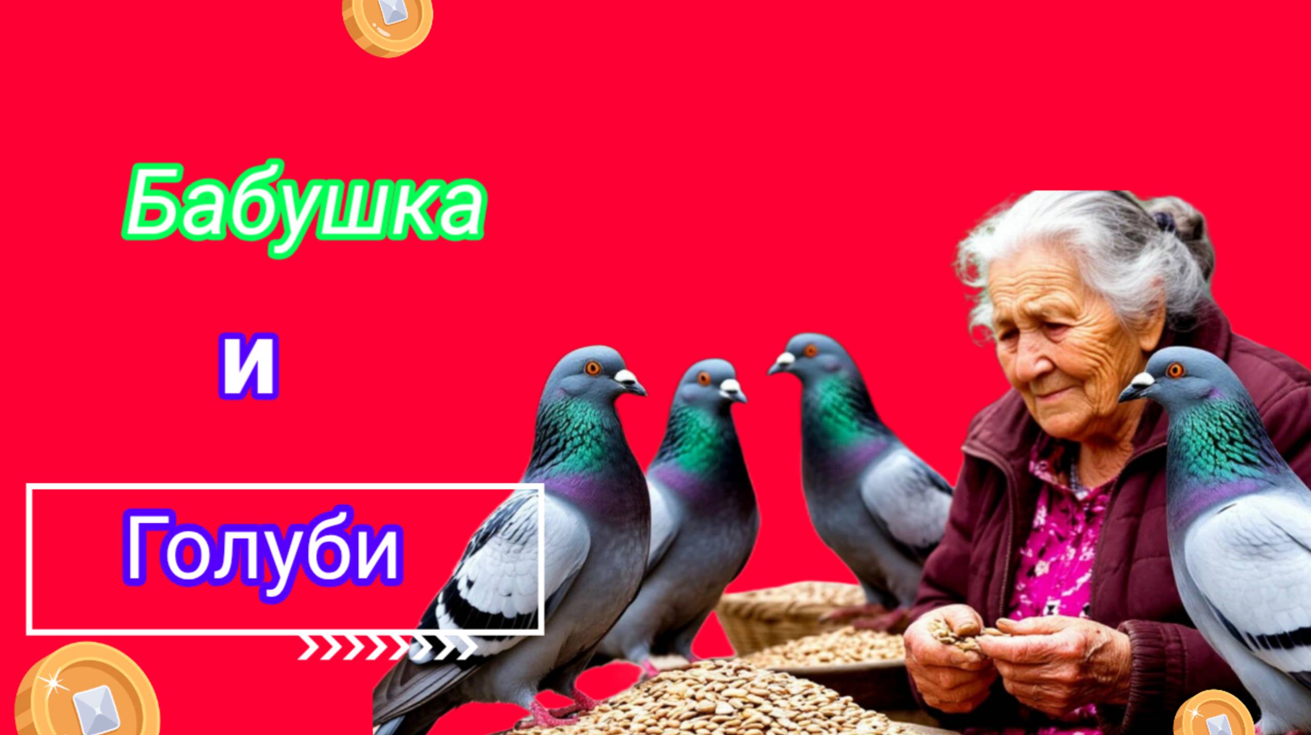 Бабушка и Голуби 🤣🤣🤣