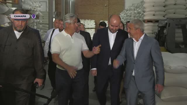 Визит Губернатора на мукомольный завод