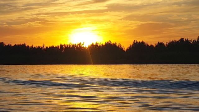 Закат в Каменном Яре