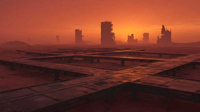 ASHED SKY ｜ Dark Dystopian Ambient ｜ Post-Apocalyptic Soundscape ｜ Ambience, Background