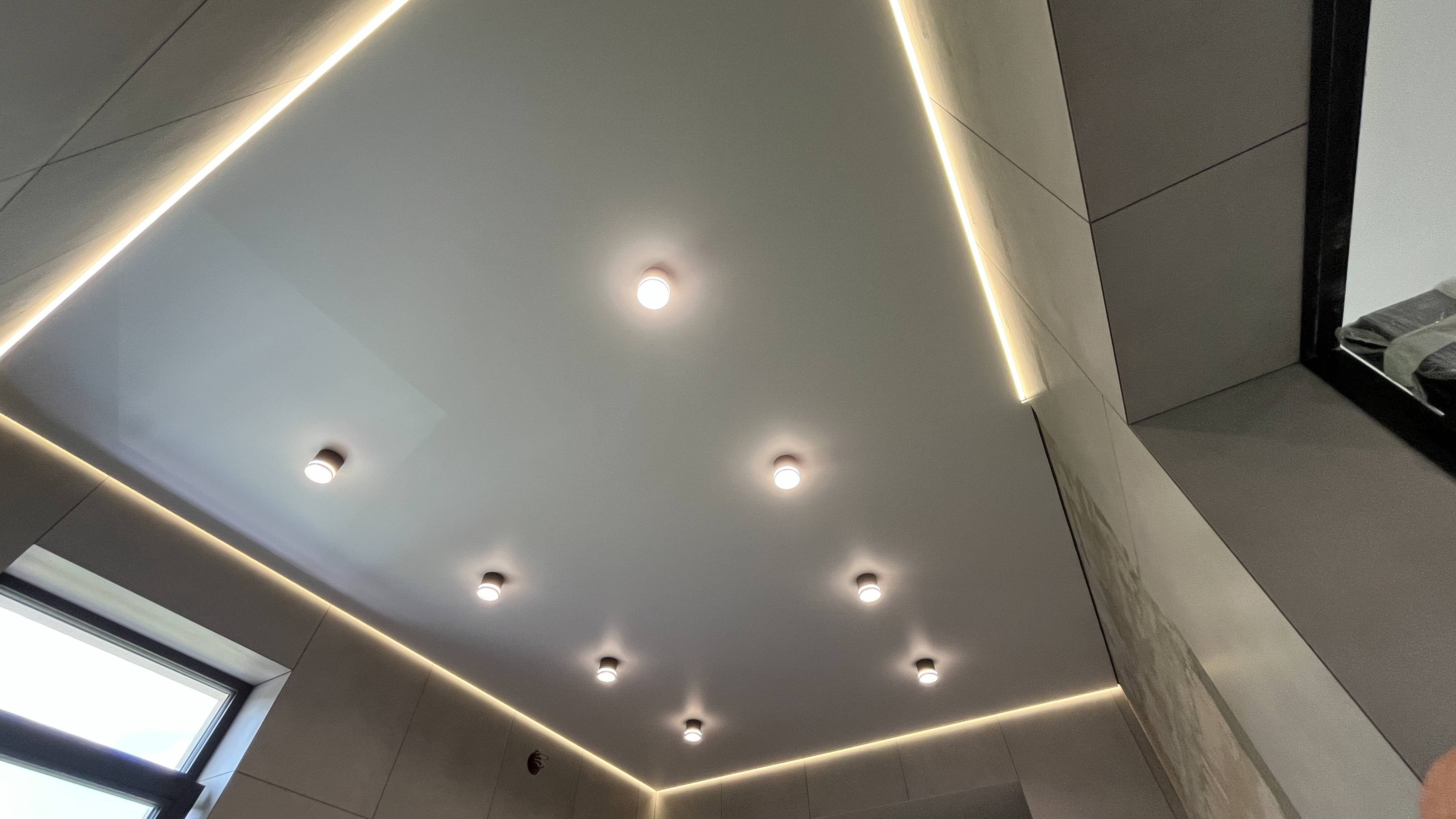 Натяжные потолки | Натяжной потолок в загородном доме| Воронеж