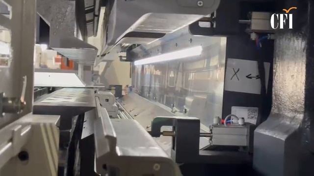 Изготовление фасадной кассеты «Сота» на панелегибе CFI LANHAO