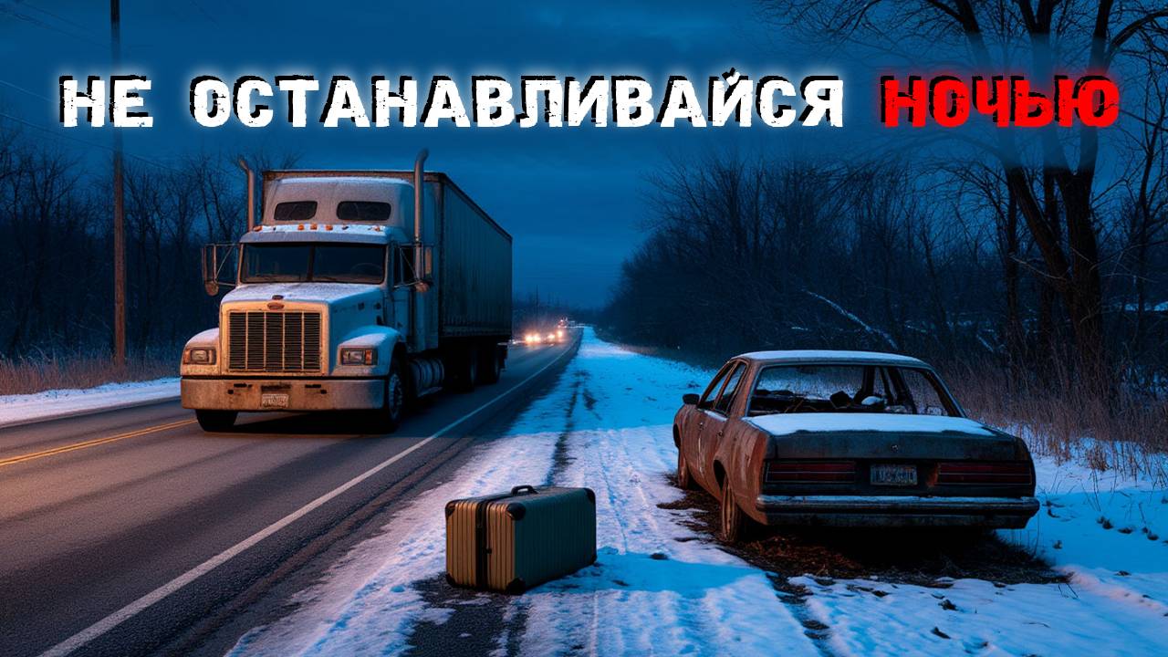 Не останавливайся ночью на дороге! 3 страшные мистические истории