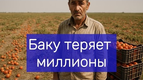 Россия больше не покупает Баку теряет миллионы на овощах