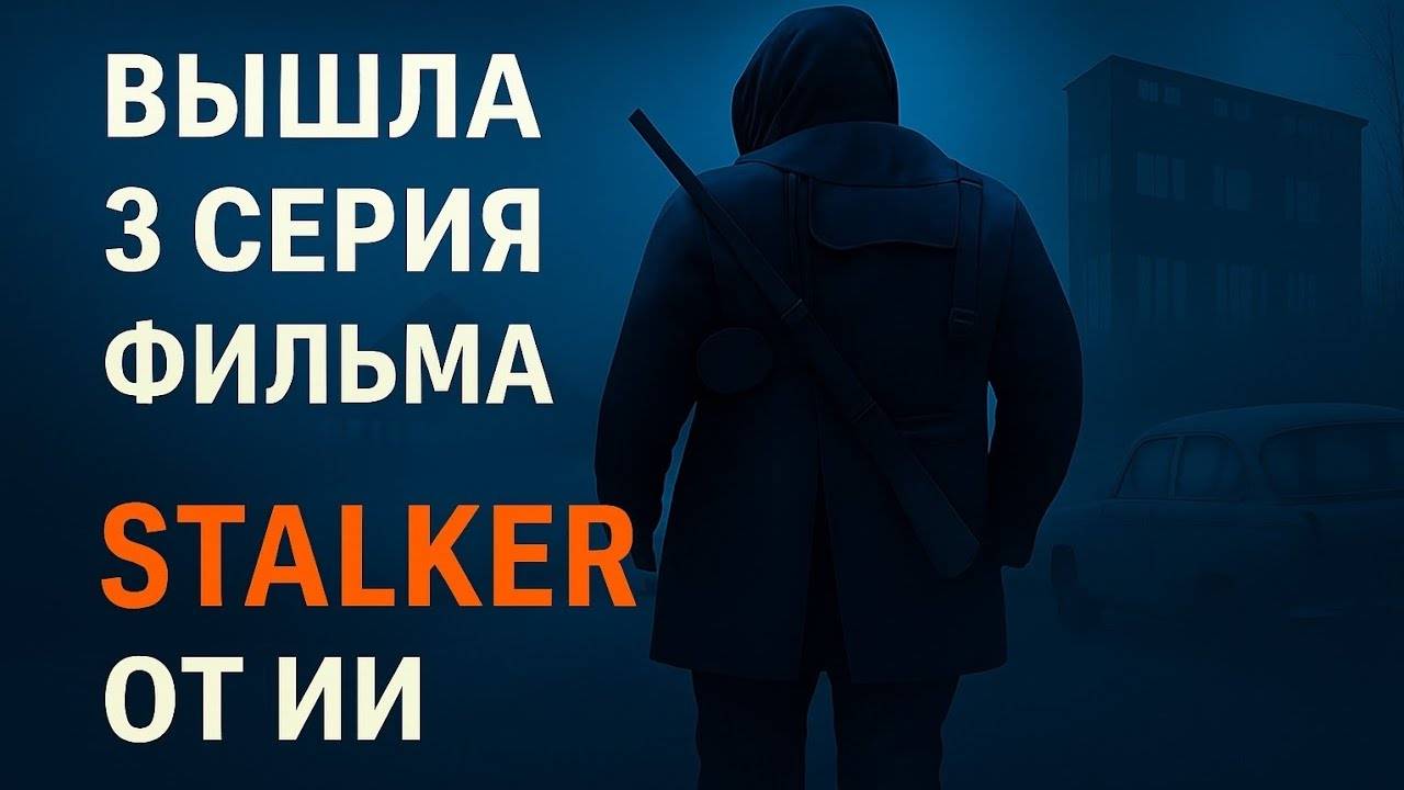 Третья серия фильма Сталкер от ИИ
