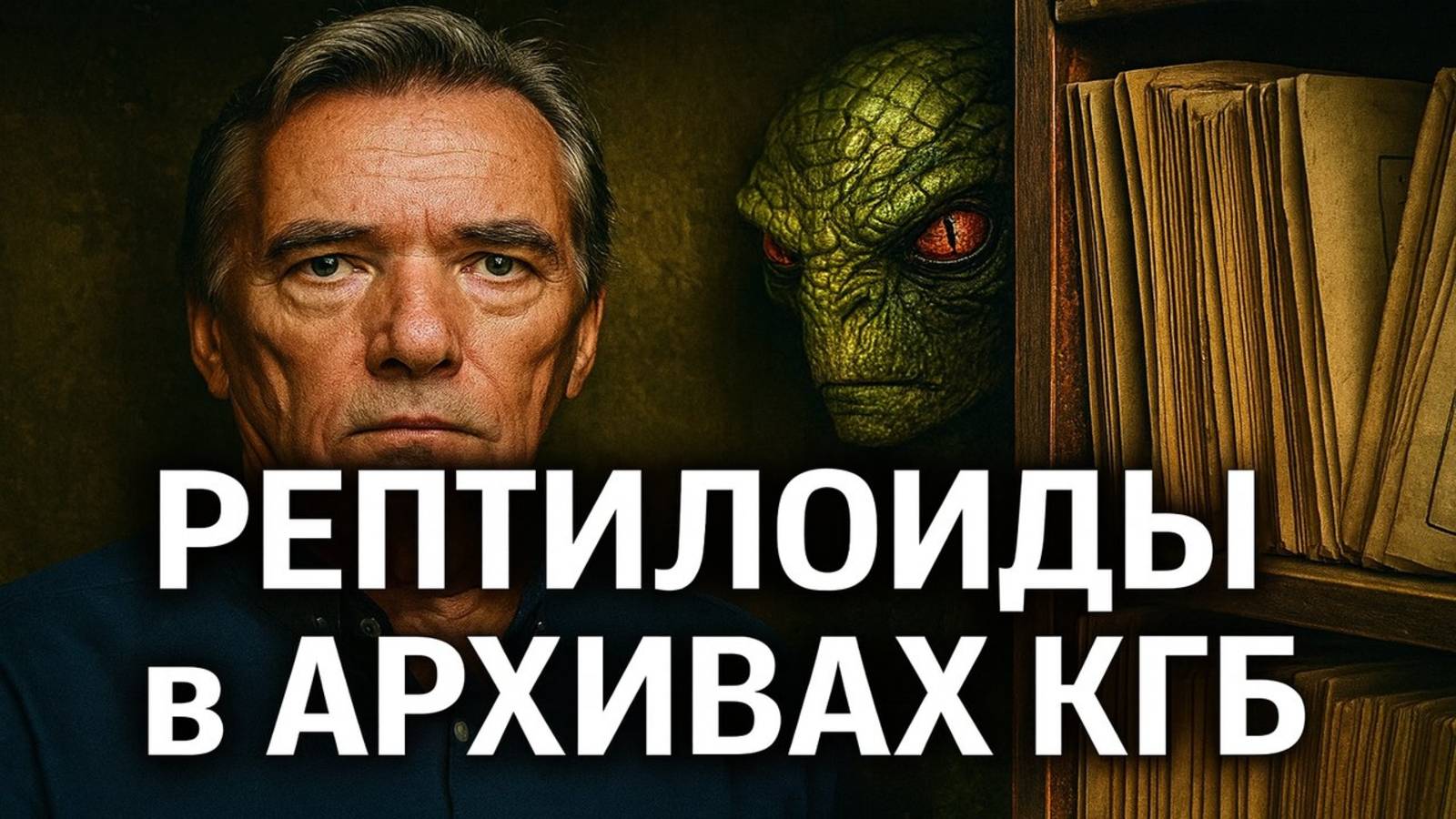Архивы КГБ: Рептилойды. Человек без лица.  Что Скрывали в секретных Архивах? Страшные Истории.