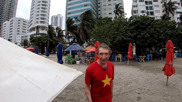37.Колумбия.ПЛЯЖ БОКА ГРАНТЕ. КАРТАХЕНА.