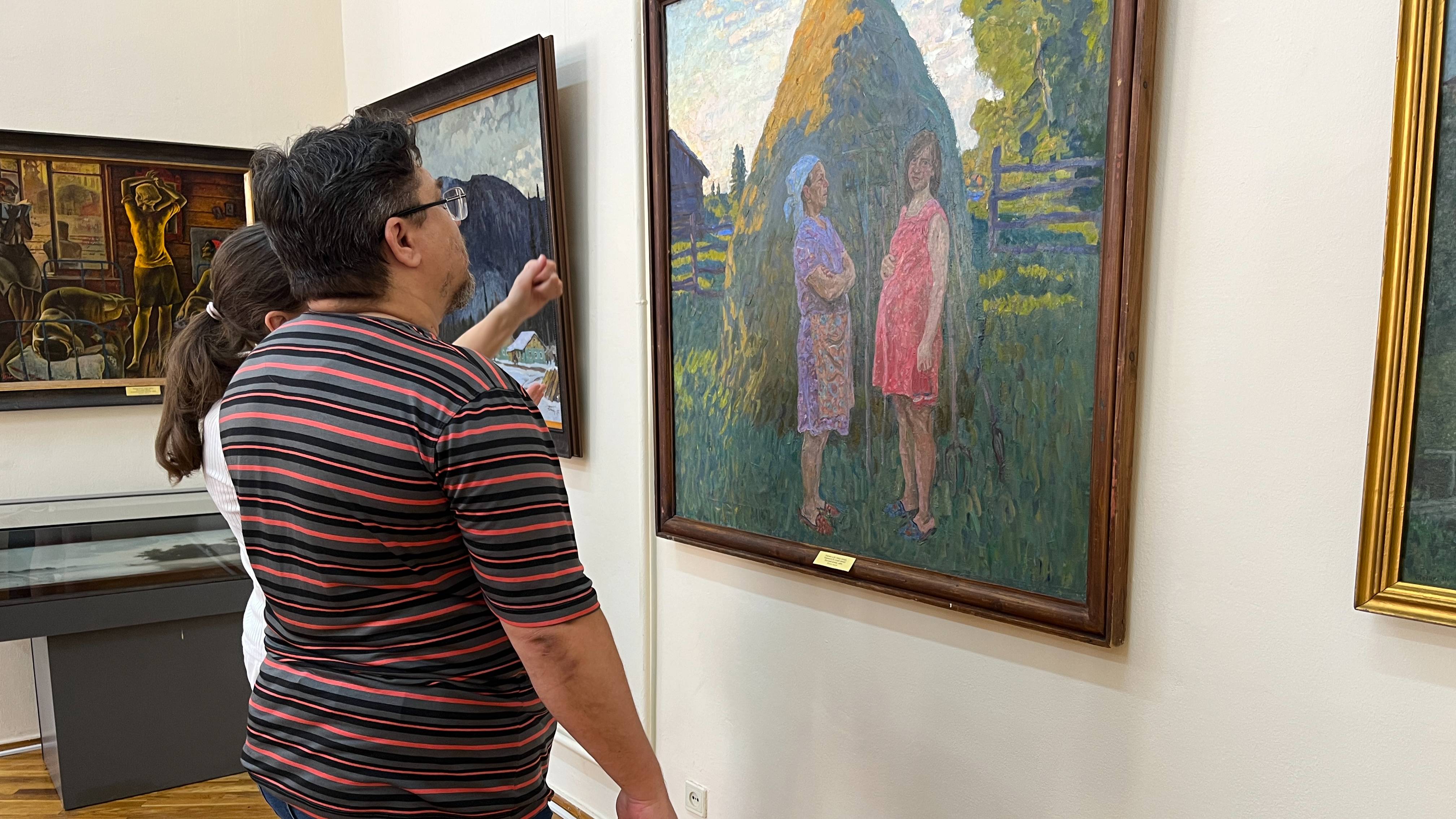 Открытие выставки «Искусство. Классика. Жизнь. Образ Родины в изобразительном искусстве XIX-XX вв.»