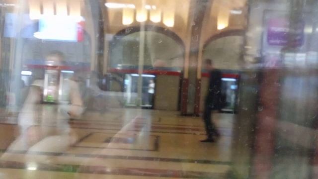 Поездка на метро Москвы